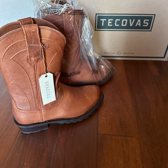 Tecovas | Shoes | Cognac Bison Tecovas Size D Brand New | Poshmark